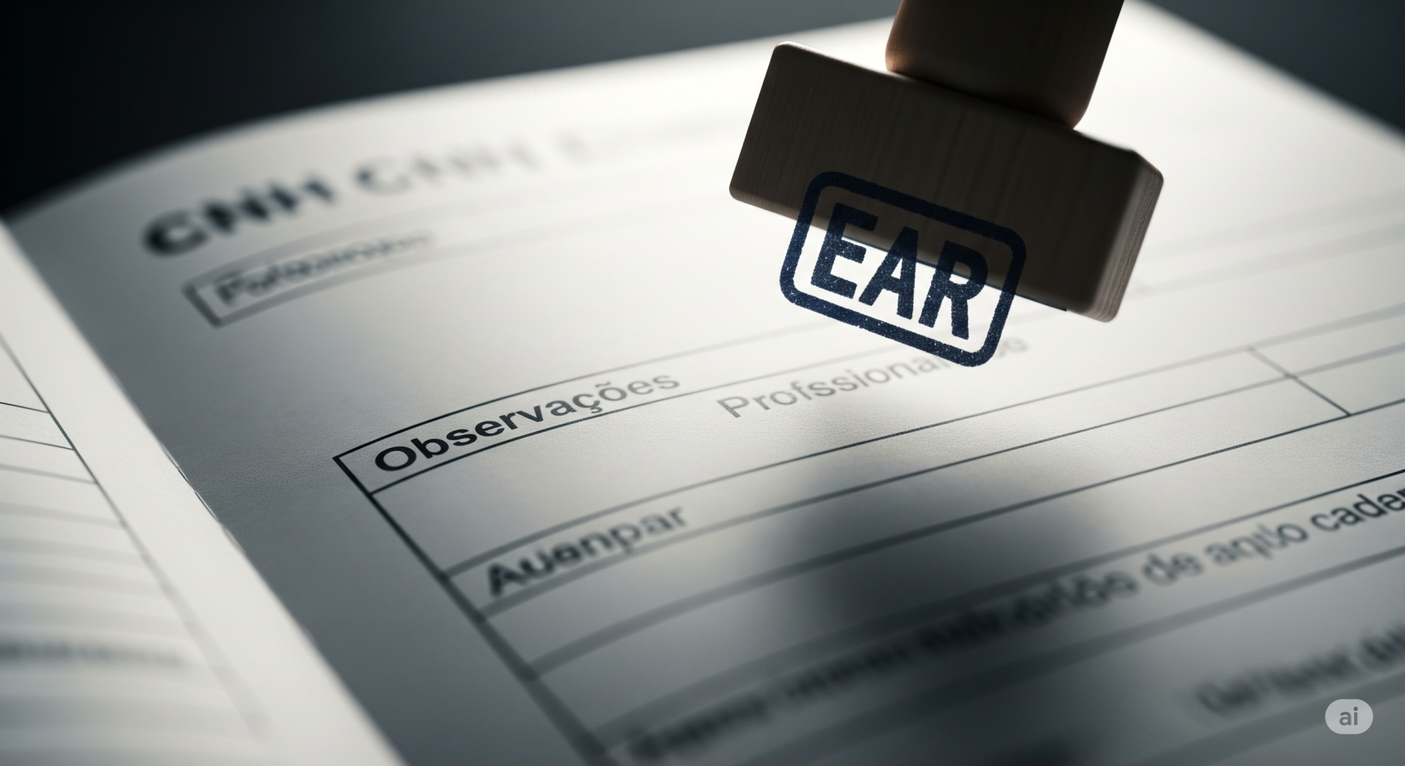 Como Incluir a Sigla EAR (Exerce Atividade Remunerada) na CNH